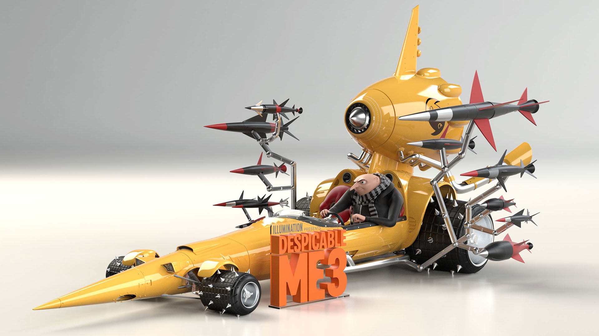 Despicable Me 3 - Despicable Me 3 Car Sculpture Theatrical: Events ...